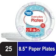 Great Value Paper Plates, 8.5", Patterned, 25 Count - Walmart.com