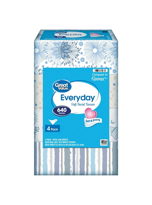 Great Value Tissues in Facial Tissue - Walmart.com