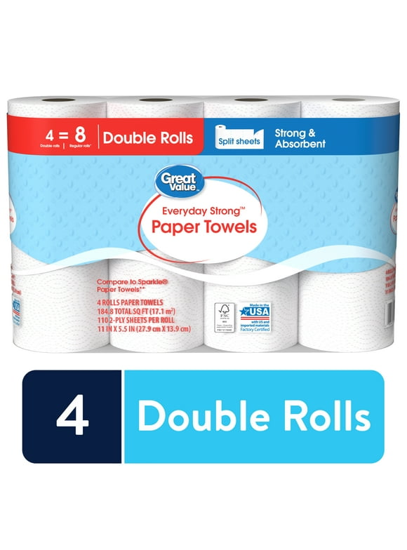 Great Value Paper Towels in Paper Towels - Walmart.com