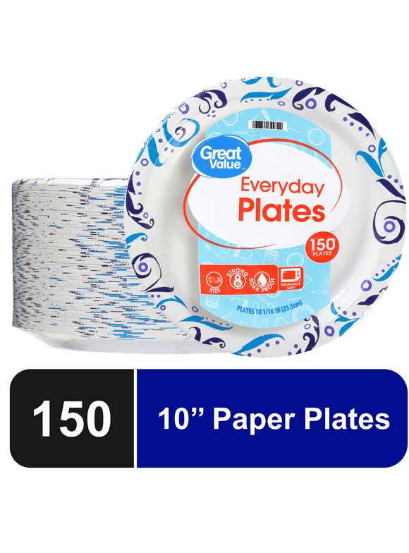 Disposable Plates in Disposable Tableware - Walmart.com