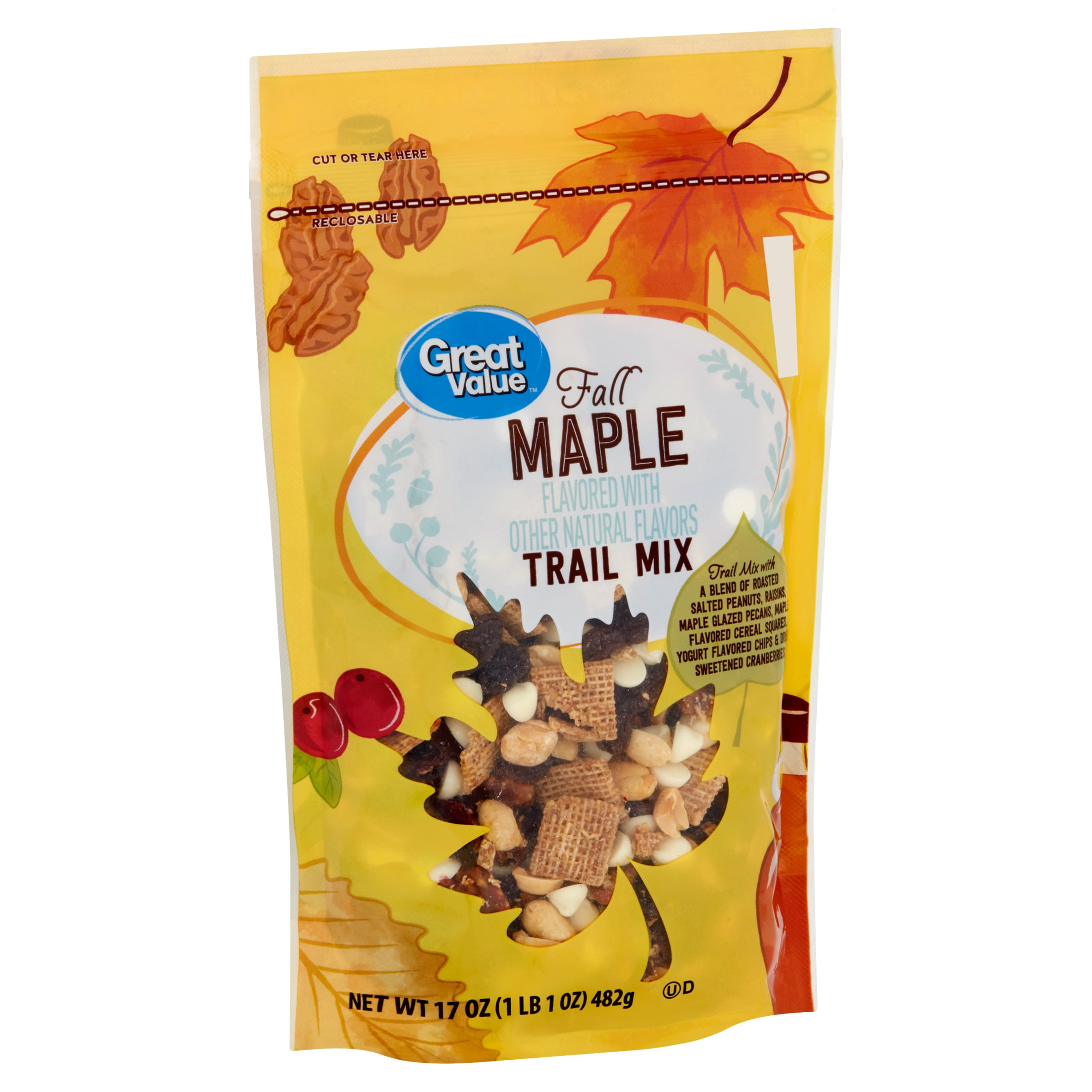 Great Value Fall Maple Trail Mix, 17 oz - Walmart.com