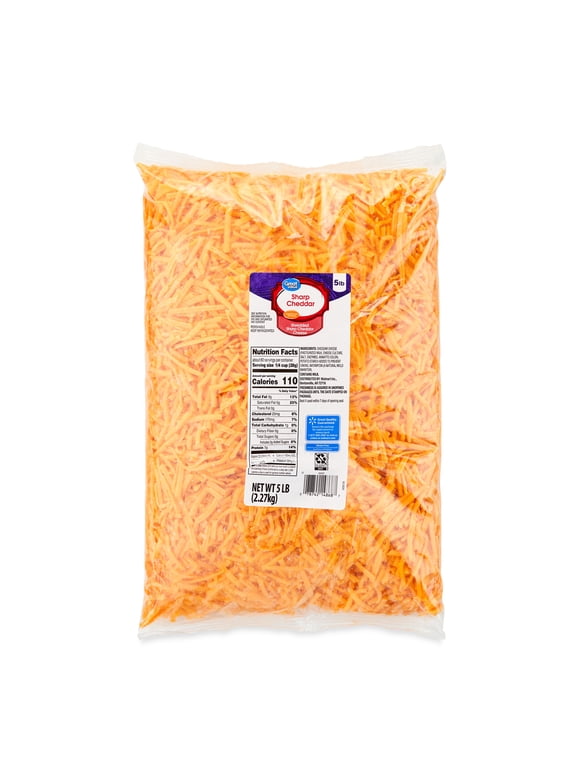 Shredded Cheddar Cheese in Cheese - Walmart.com