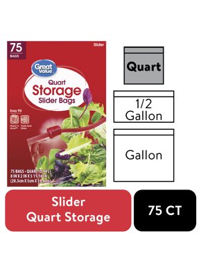 Food Storage Bags in Paper & Plastic - Walmart.com