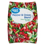 Great Value Frozen Pepper and Onion Blend, 20 oz Veggie Mix with Red ...