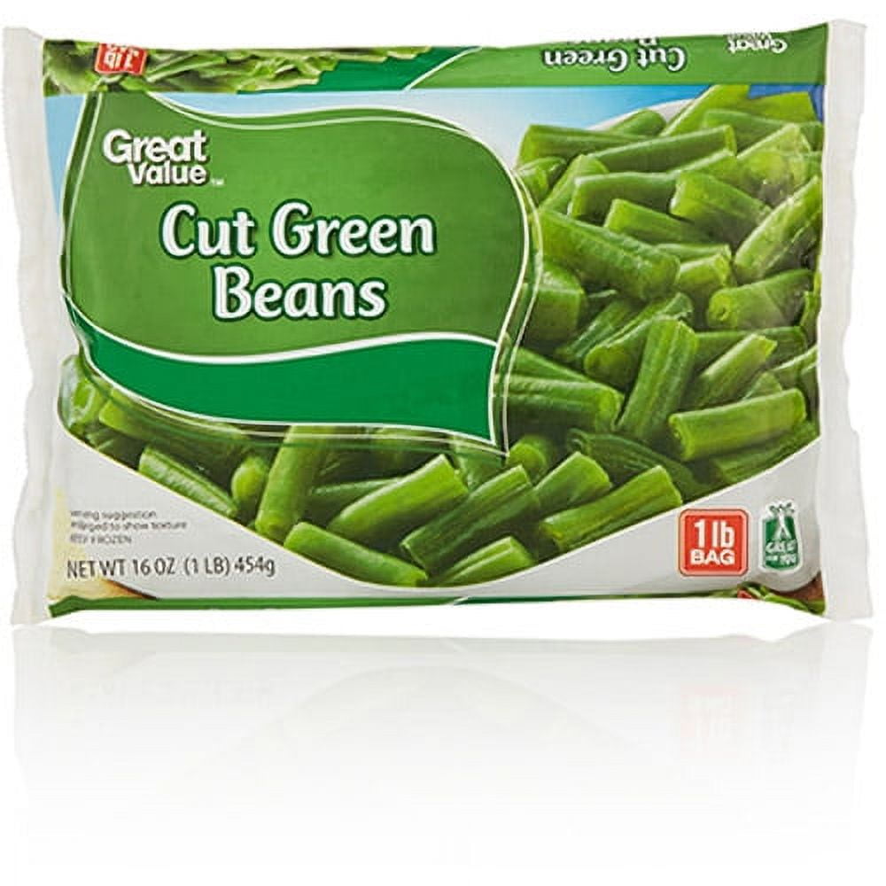 Great Value Frozen Cut Green Beans, 16 oz - Walmart.com