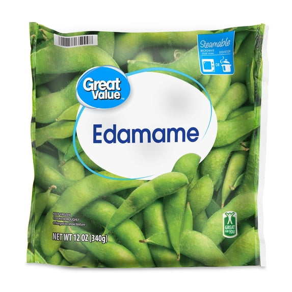 Great Value Frozen Edamame 12 oz,V E G E T A B L E S, S T R I F R Y, S ...