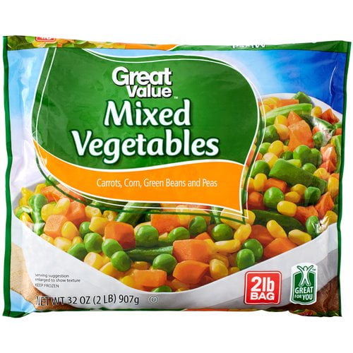 Great Value Frozen Mixed Vegetables, 32 oz (Frozen) - Walmart.com