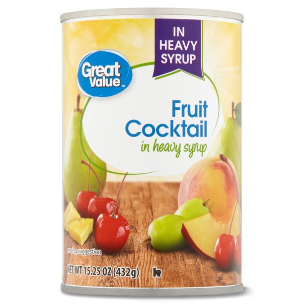 Great Value Fruit Cocktail in Heavy Syrup, 15.25 oz - Walmart Business ...
