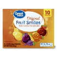 Great Value Fruit Smiles Flavored Snacks, 9 oz - Walmart.com