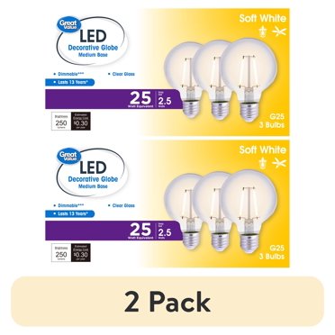 Great Value BR30 LED Floodlight Bulb, 8-Watt (65W Equivalent) Dimmable ...