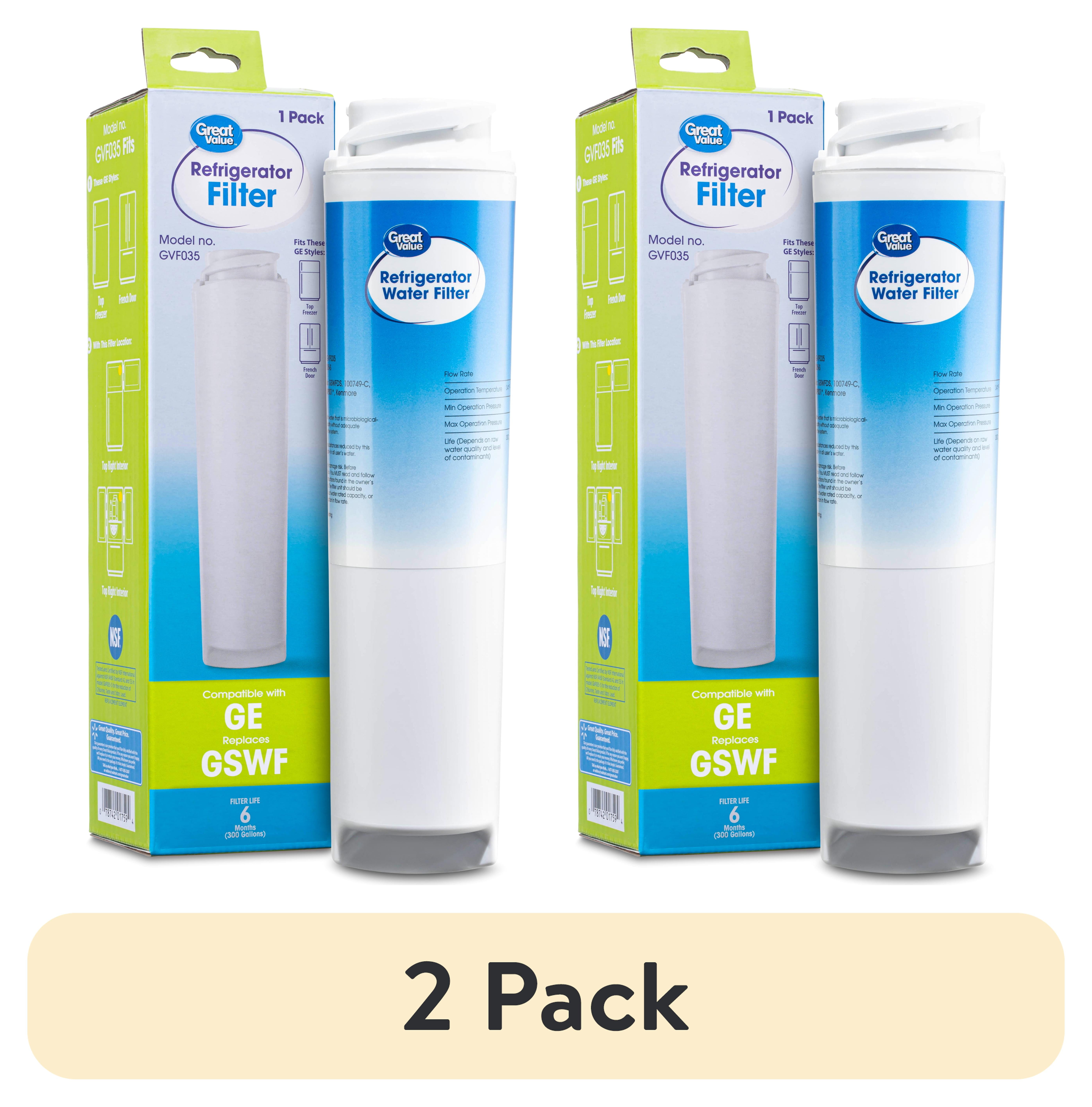 (2 pack) Great Value GE GSWF, 100749-C, 100810/A, 238C2334P001, Kenmore ...