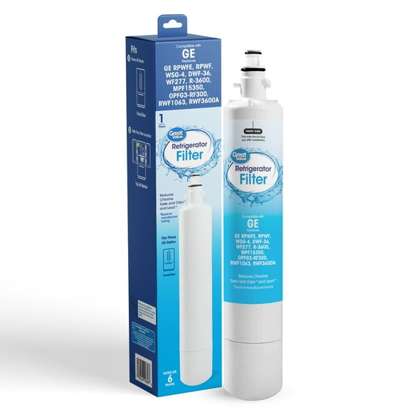 XWFE Water Filter, Replacement for GE XWFE, XWF Genuine Ge Refrigerator ...