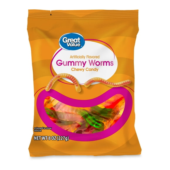 Gummy worms in Gummy & Chewy Candy - Walmart.com
