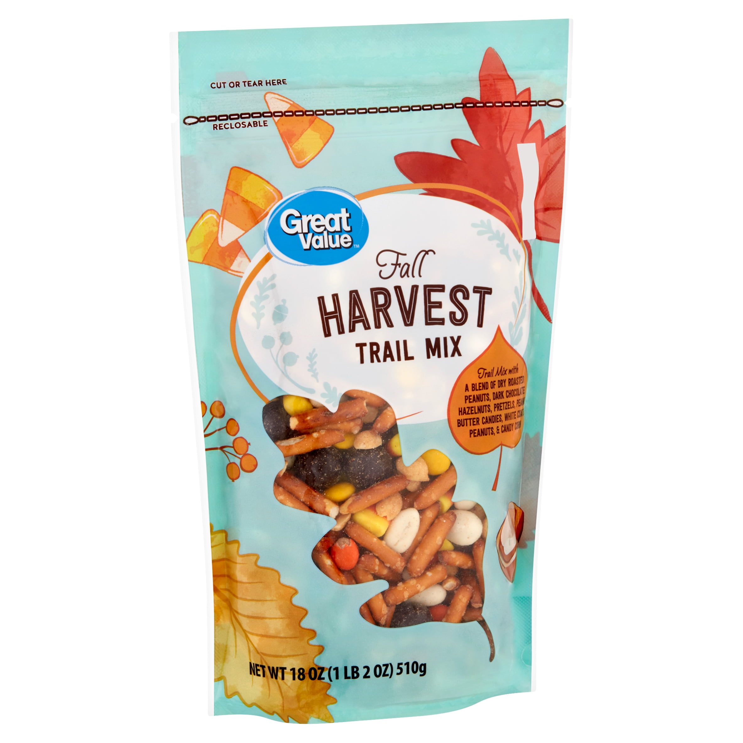 Great Value Gv Fall Harvest Trail Mix 18oz - Walmart.com