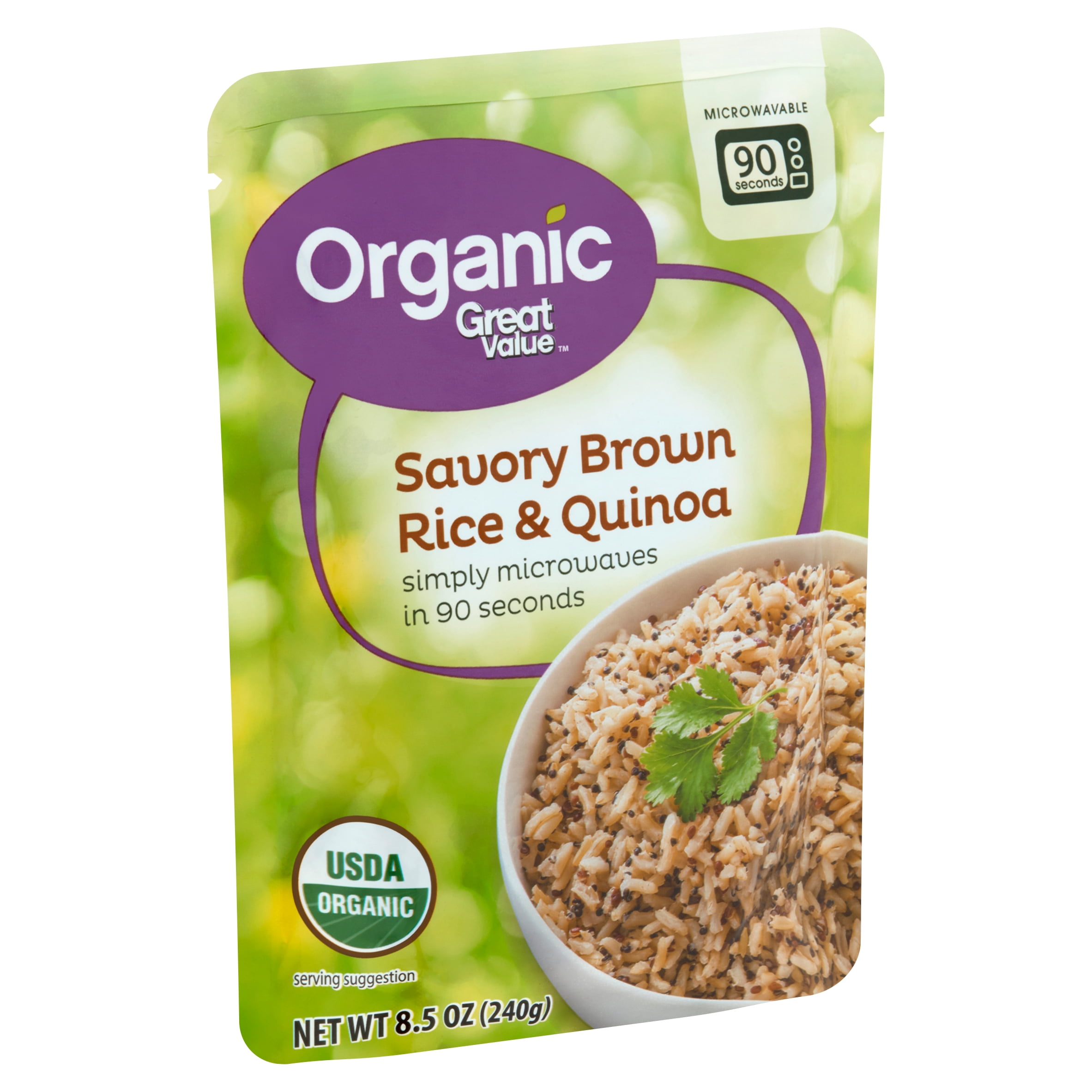 Great Value Gvo Quinoa & Br Rice W Garlic - Walmart Business Supplies
