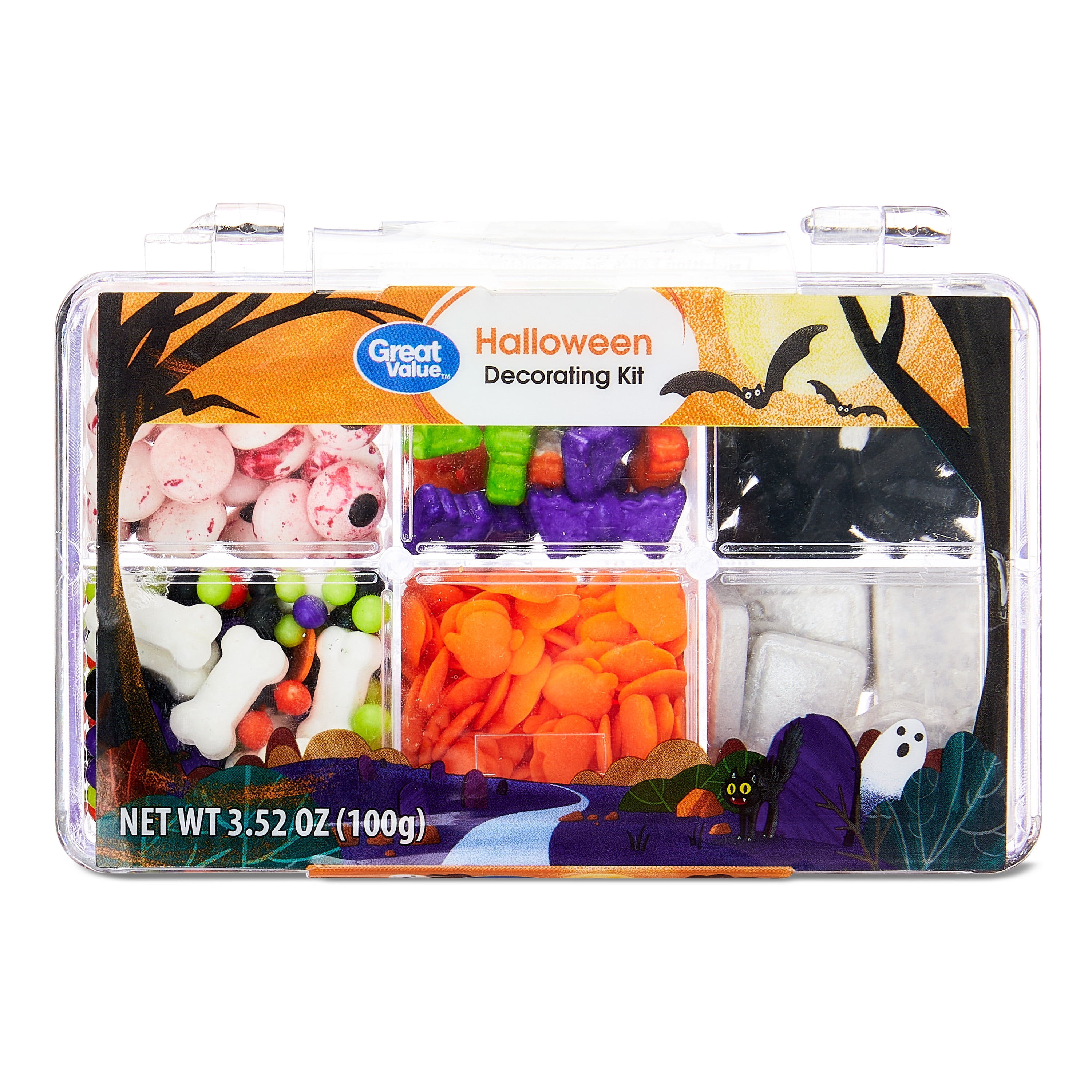 Great Value Halloween Decorating Kit, 3.52 oz - Walmart.com