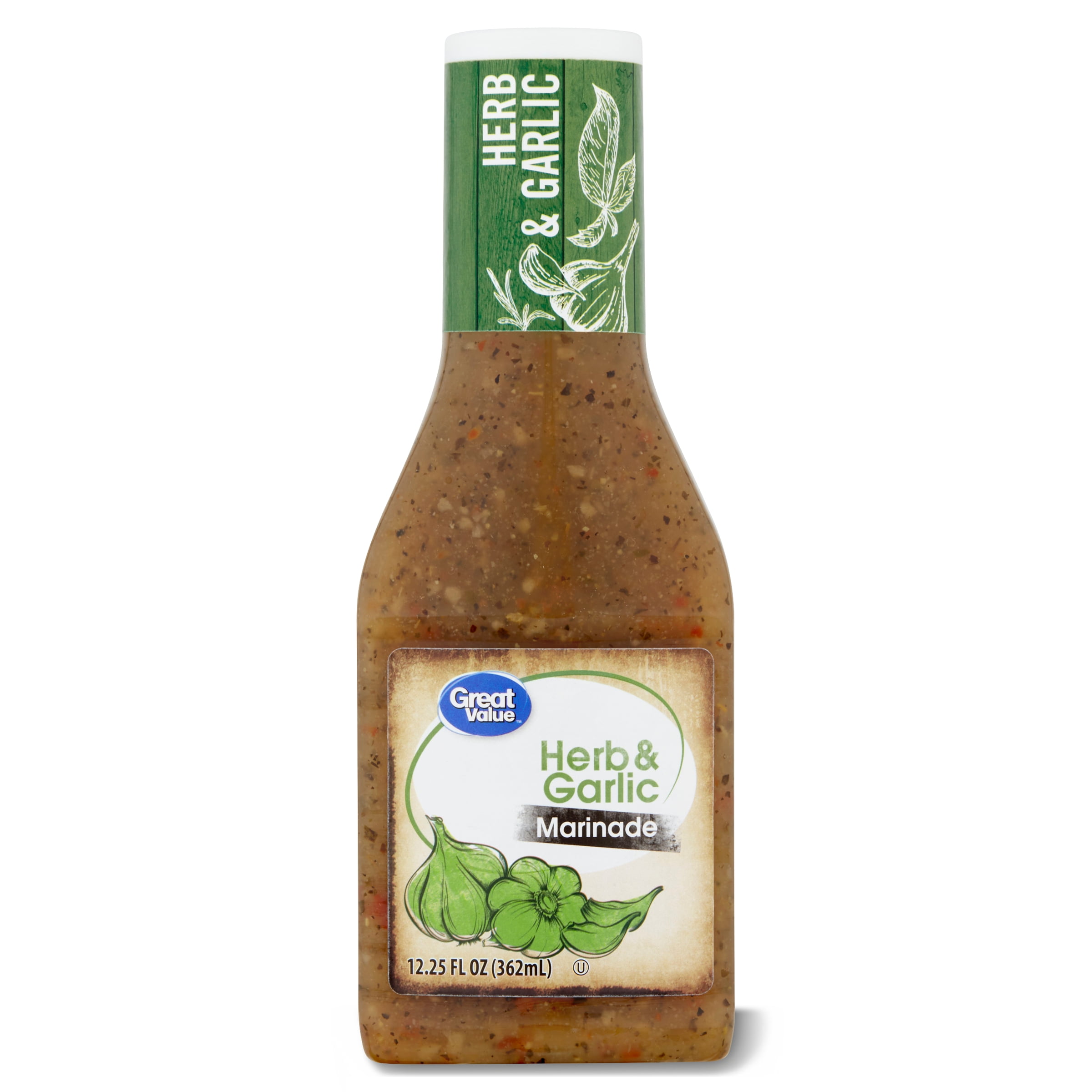Great Value Herb & Garlic Marinade, 12.25 fl oz - Walmart.com