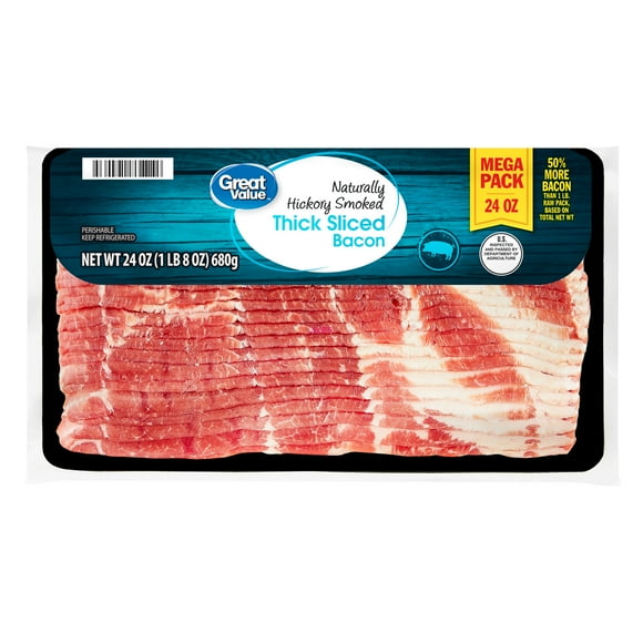 Thick cut bacon in Bacon - Walmart.com