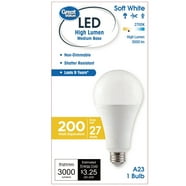Great Value LED Soft White Medium Base R14 4 Watts - Walmart.com