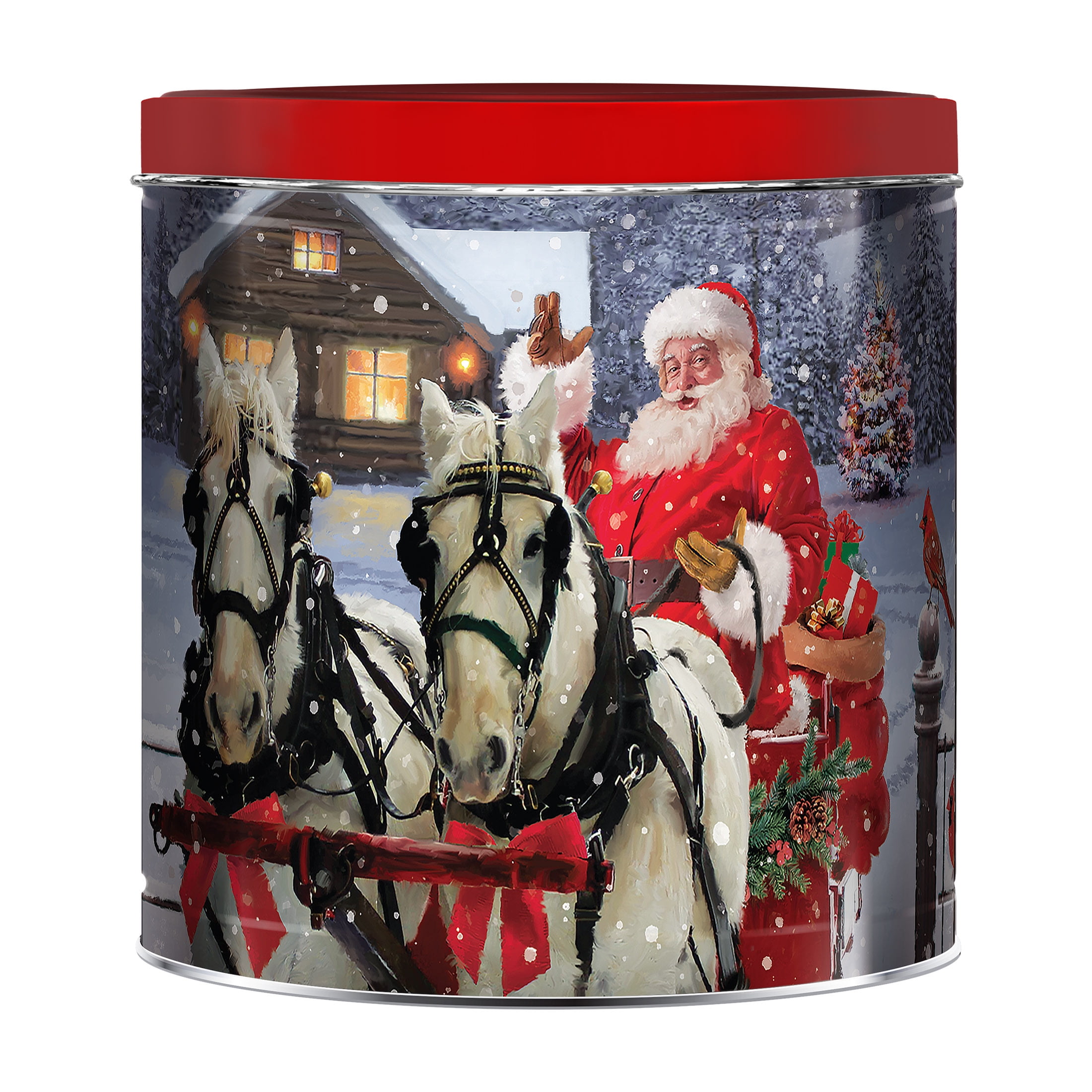 Popcorn Tin Horse LeMieux Toy Pony Popcorn Palomino Show Horse