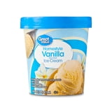 Great Value Homestyle Vanilla Ice Cream 16 fl oz for Milkshakes ...