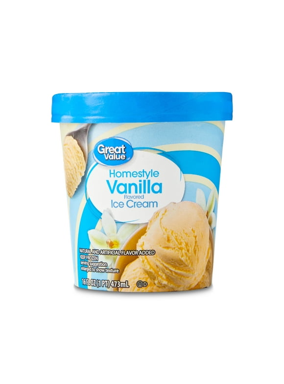Vanilla Ice Cream in Ice Cream & Novelties - Walmart.com