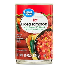 RO*TEL Xtra Hot Diced Tomatoes With Ghost Peppers, 10 oz. - Walmart.com