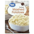 Great Value Instant Mashed Potatoes 26.7 oz Box with Real Potatoes ...