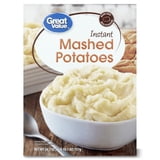 Great Value Instant Mashed Potatoes 26.7 oz Box with Real Potatoes ...