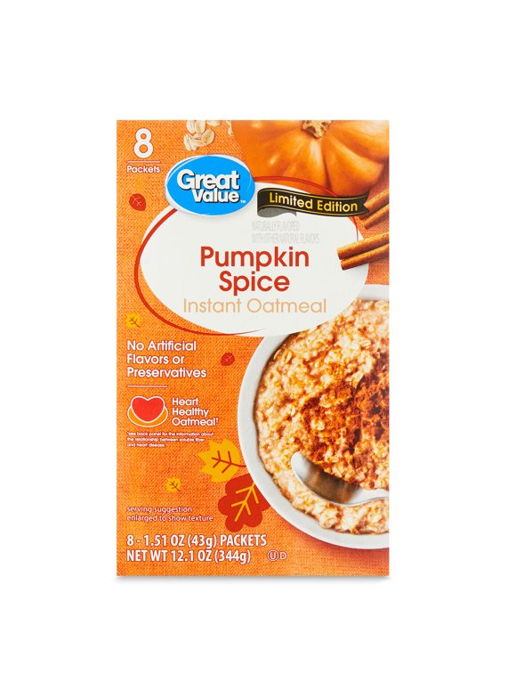 Great Value Oatmeal in Oatmeal - Walmart.com