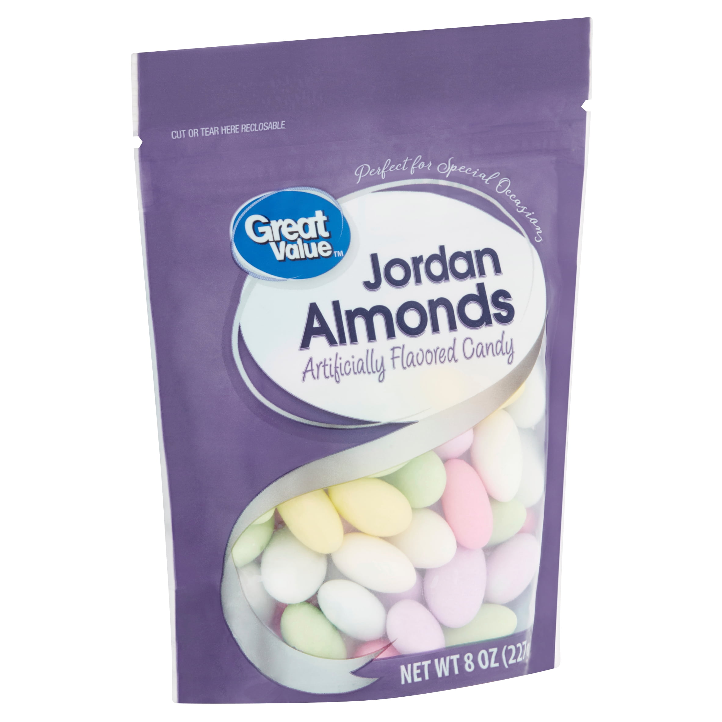 Great Value Jordan Almonds Candy, 8 oz - Walmart Business Supplies