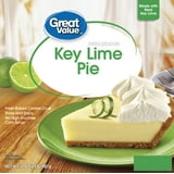 Great Value Key Lime Pie, Frozen Dessert, 32 oz, Made with Real Key ...