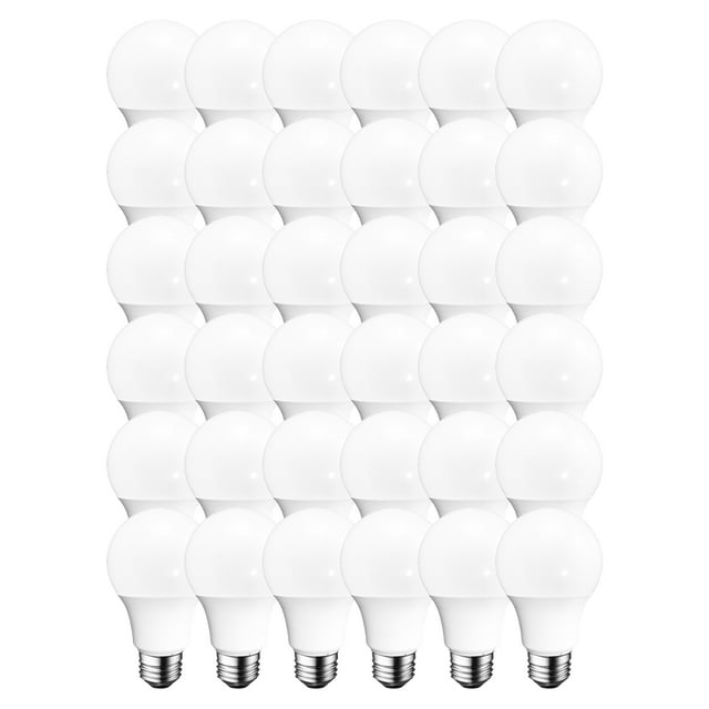 Great Value LED, 9W (60W Equivalent) A19 General Purpose E26 Medium ...