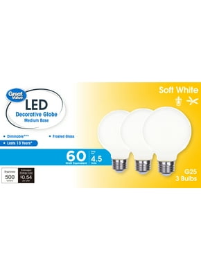 60 Watt Light Bulbs in Light Bulbs by Wattage - Walmart.com