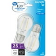 Great Value LED Ceiling Fan Bulb, 2.5-Watt (25W Eqv.) A15 Shape E26 ...