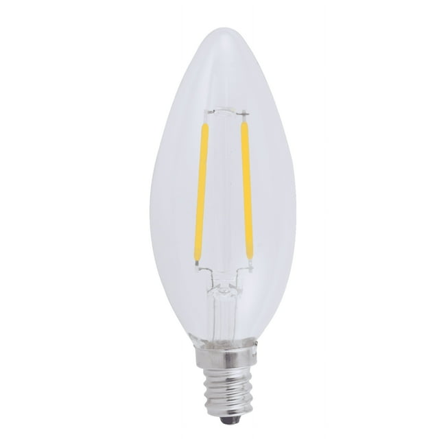 Great Value LED Filament Light Bulbs, 2.5W (25 Watt Equivalent ...