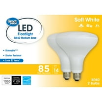 Great Value LED Light Bulb, 14 Watts (85W Equivalent) BR40 Floodlight ...