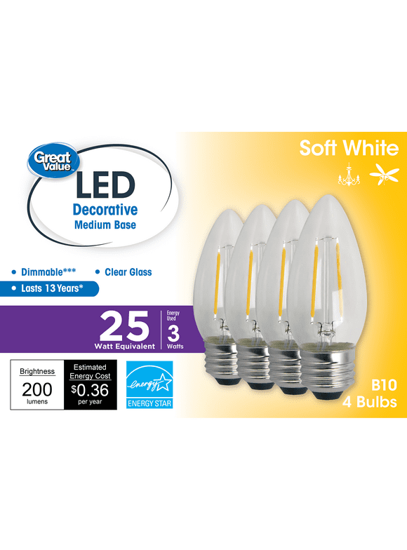 25 Watt Light Bulbs in Light Bulbs by Wattage - Walmart.com