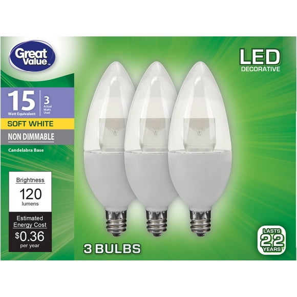 15 Watt Light Bulbs
