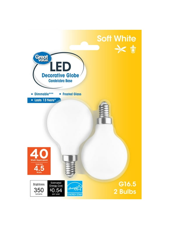 E17 Light Bulbs in Shop Light Bulbs by Base Type - Walmart.com