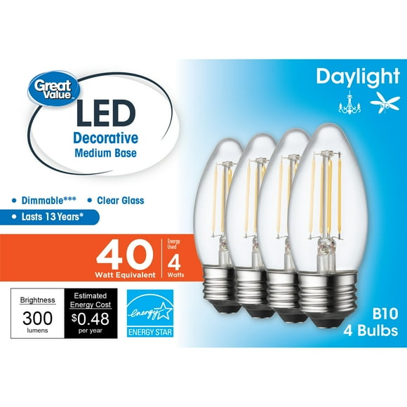 B10 Light Bulbs in Shop Light Bulbs by Shape - Walmart.com