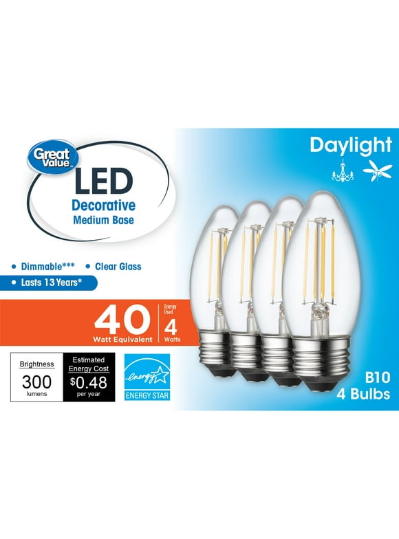 40 Watt Light Bulbs in Light Bulbs by Wattage - Walmart.com