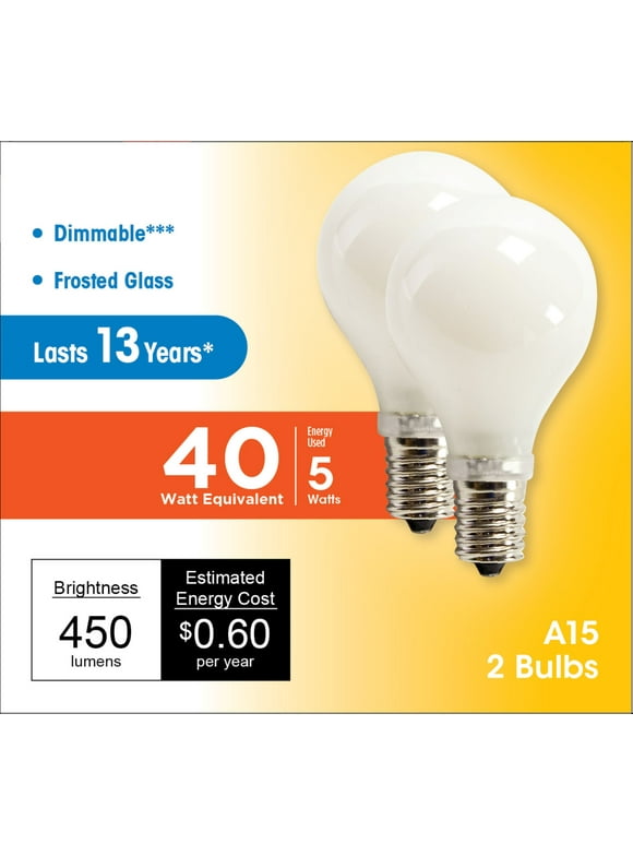 40 Watt Light Bulbs in Light Bulbs by Wattage - Walmart.com