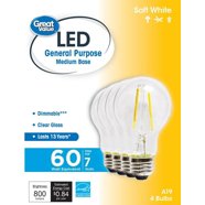 Great Value T6.5 LED Tubular Bulb, 2.5-Watt (25W Equivalent) E17 Base ...