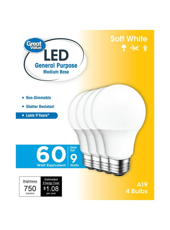 E26 Light Bulbs in Shop Light Bulbs by Base Type - Walmart.com