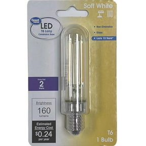 Great Value LED Light Bulb, 8W (15W Equivalent), T8 T12 Replacement ...