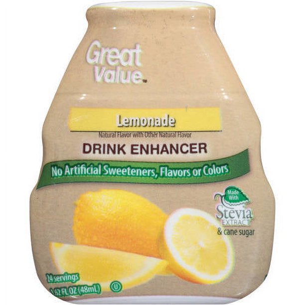 Great Value Lemonade Drink Enhancer, 1.62 fl. oz. - Walmart Business ...