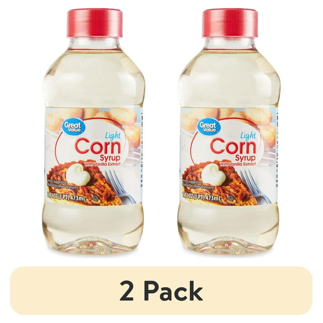 (2 pack) Great Value Light Corn Syrup, 16 fl oz - Walmart.com