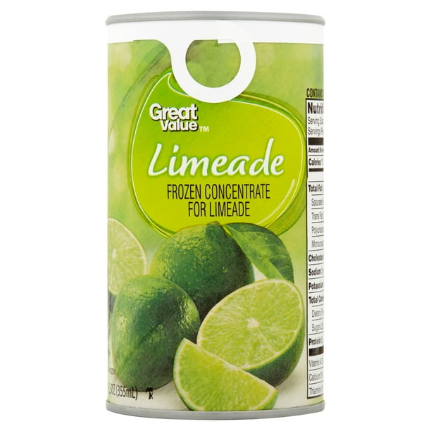 Great Value Limeade, Frozen Concentrate, 12 fl oz - Walmart Business ...