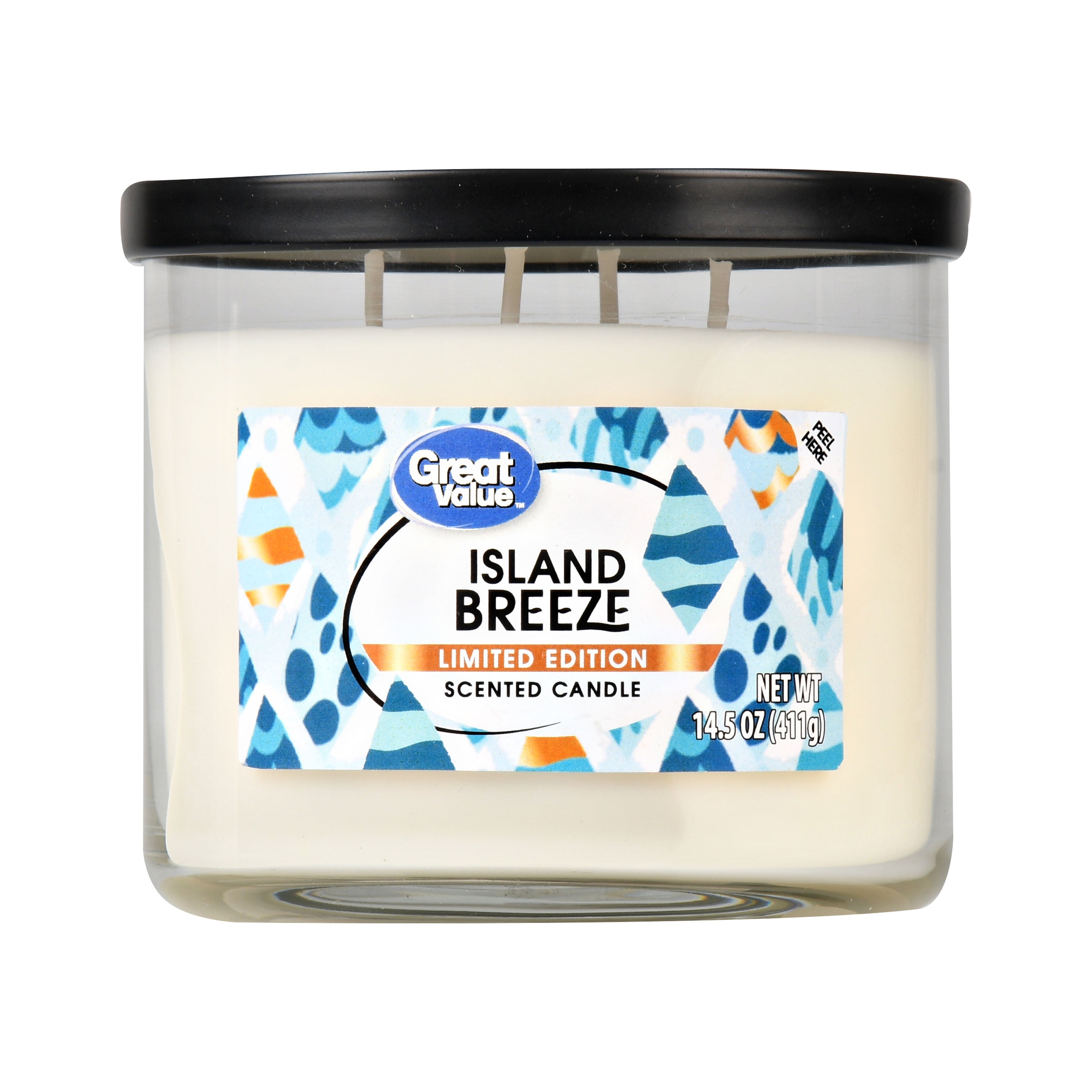 Great Value Limited Edition Island Breeze Candle, 14 oz - Walmart.com